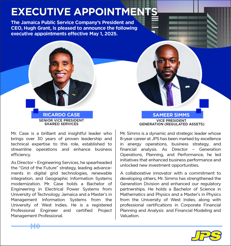 Executive Appointments - JPS